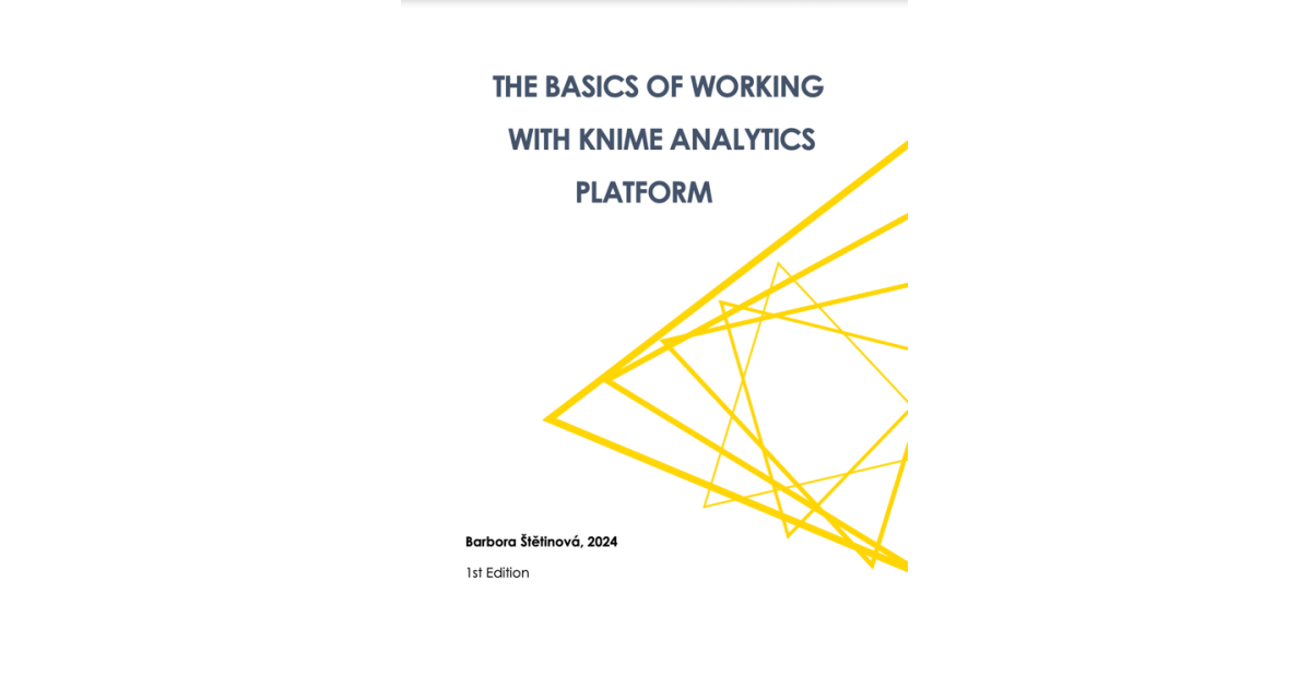 The basics of working with KNIME Analytics Platform | eKnihy ...