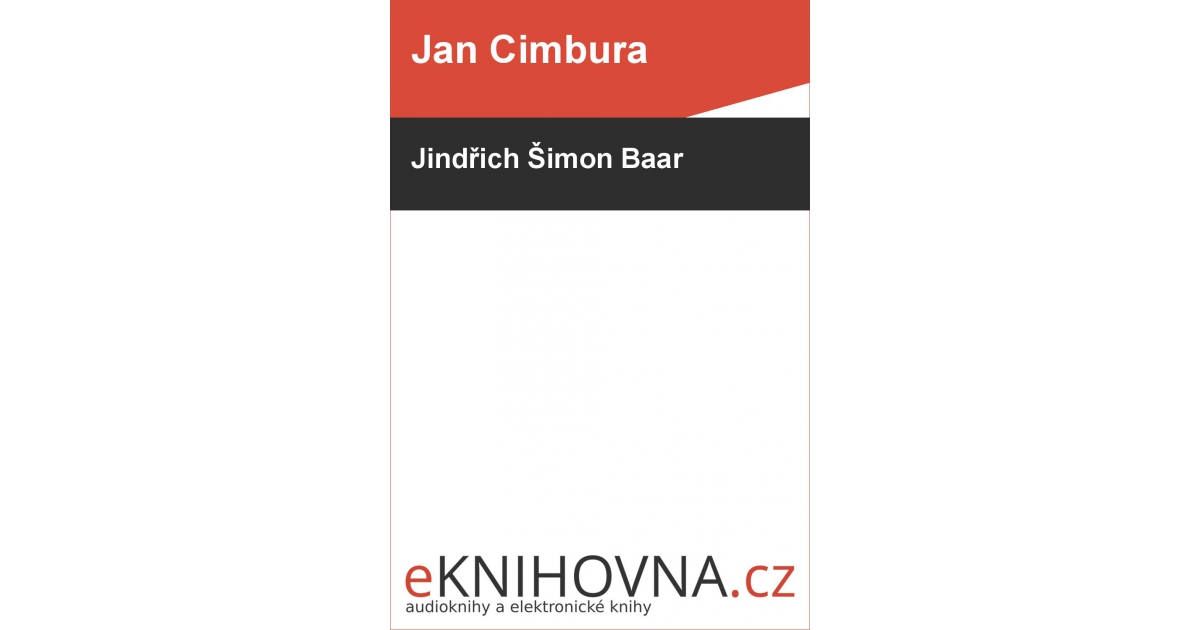 Jan Cimbura | eKnihy, elektronické knihy, vaše eKNIHOVNA.cz