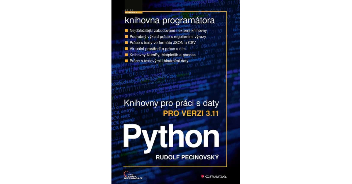 Python - knihovny pro práci s daty | eKnihy, elektronické knihy, vaše ...
